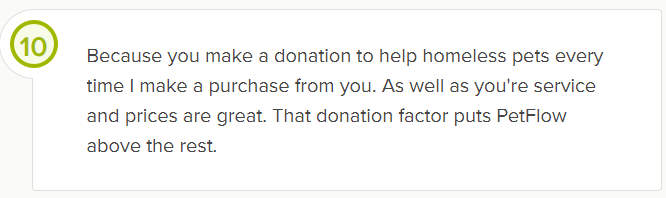 PetFlow Good Deeds Program & How You Help Make It All Happen!